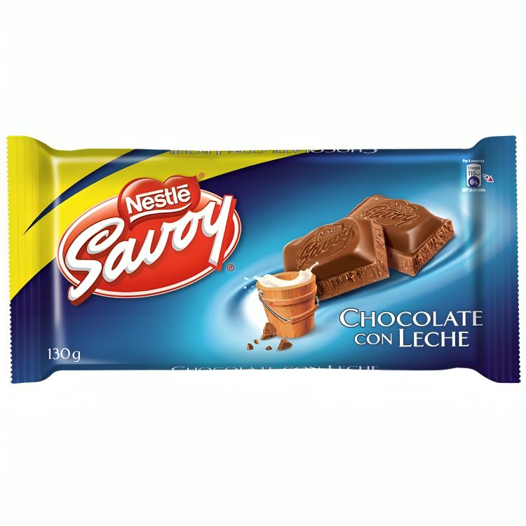Savoy Chocolate Con Leche 130g — Sabores Market