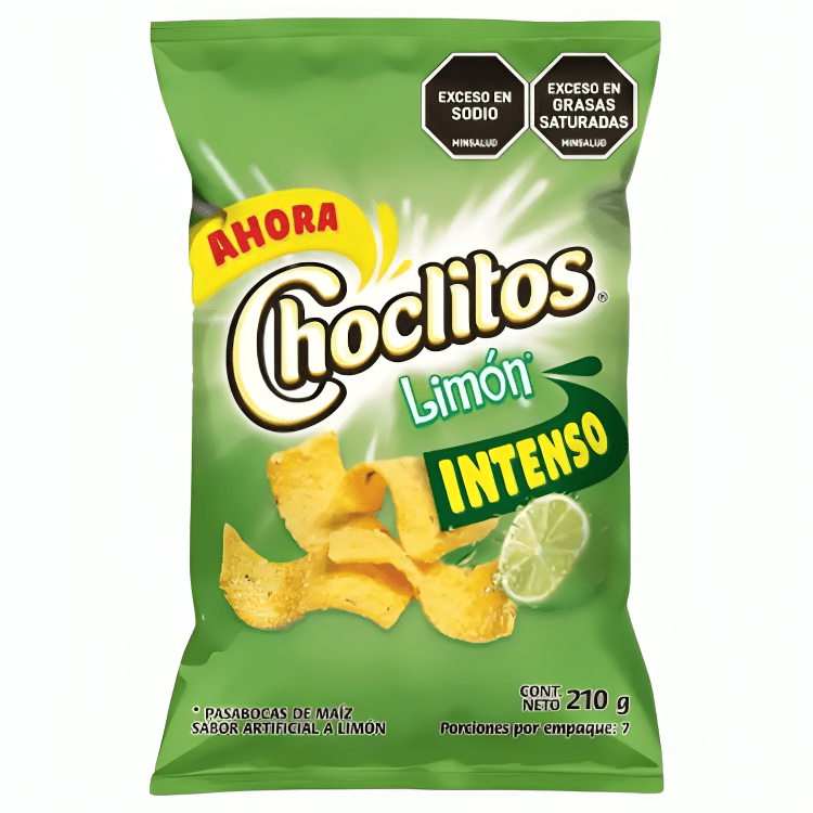 Choclitos Limón 210g — Sabores Market