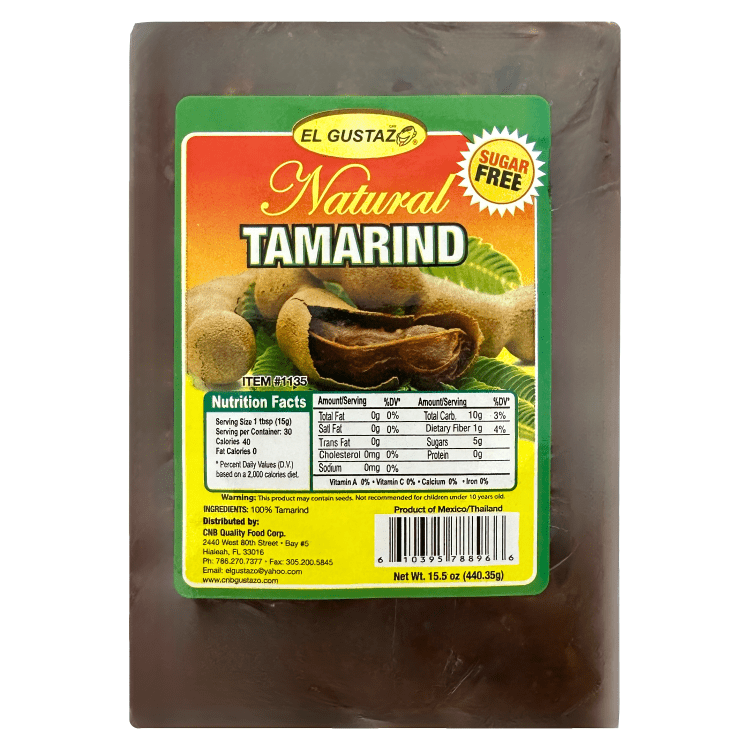 El Gustazo Natural Tamarind 15.5 oz — Sabores Market