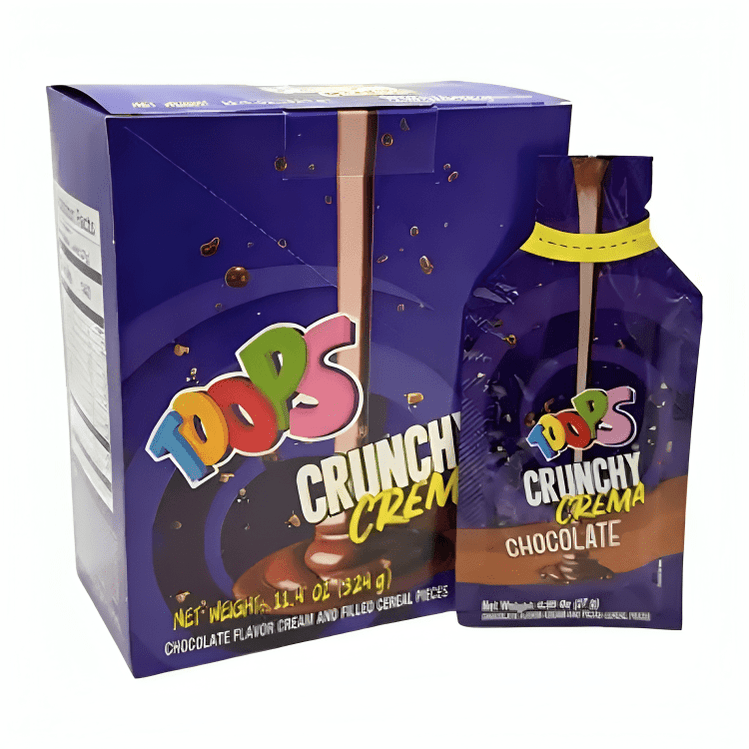 Toops Crunchy Crema Caja - 12 Unidades — Sabores Market