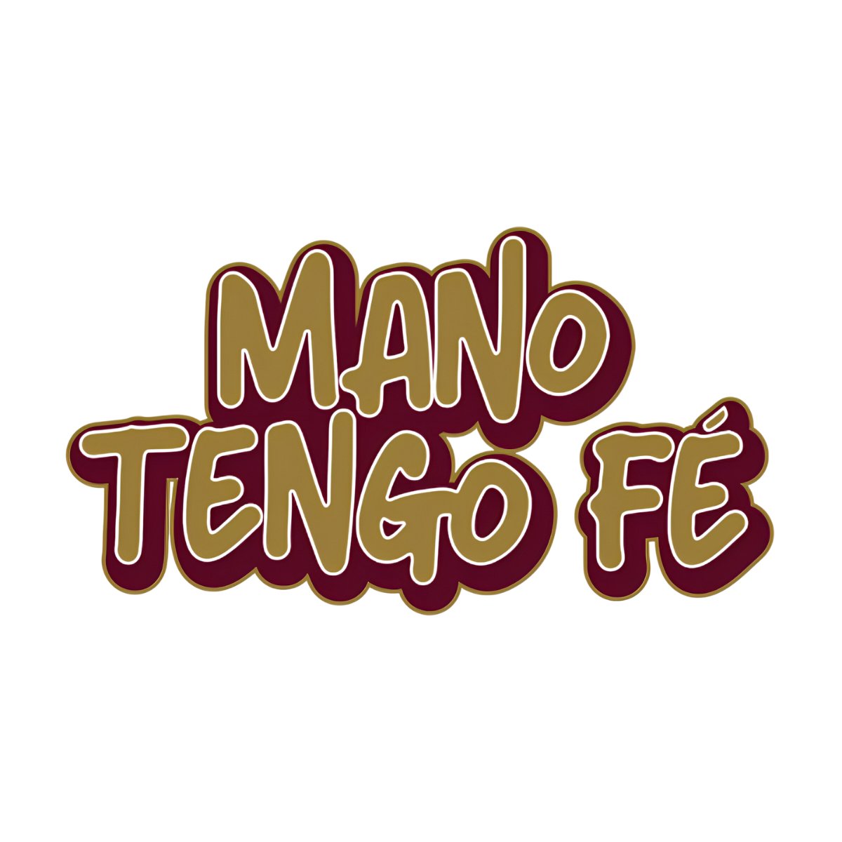 Sticker Mano Tengo Fé — Sabores Market